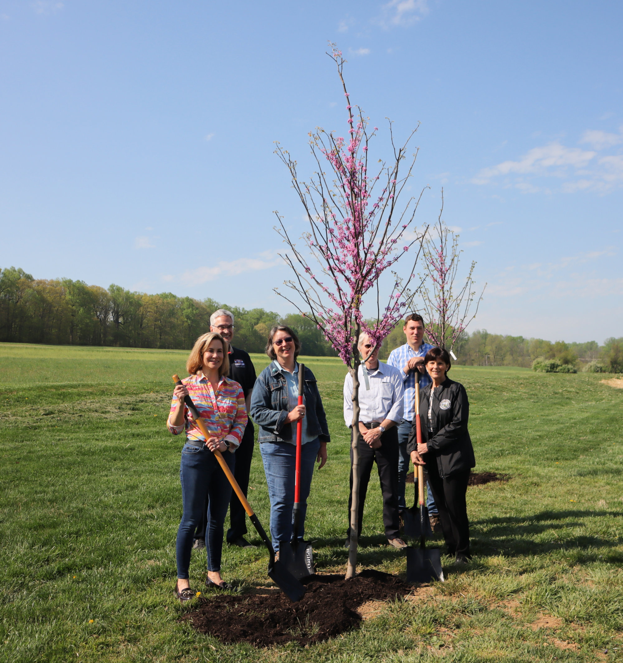 Chester County Earth Day tree planting with the Commissioners Apr 2023 ...